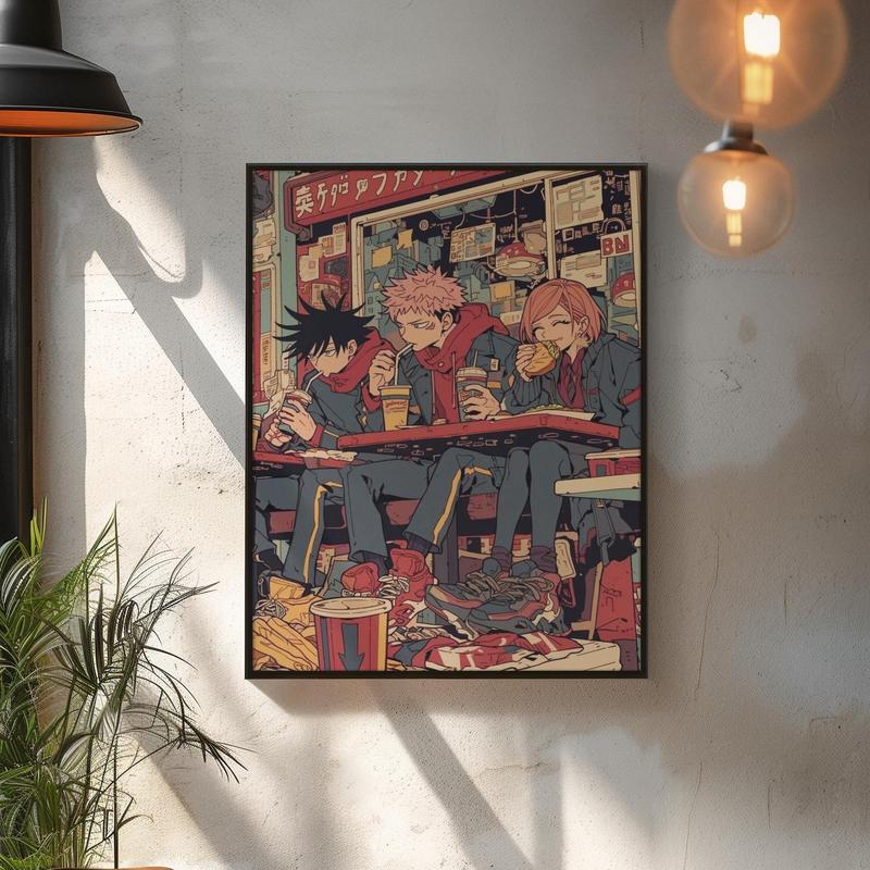 [Sale up to 30%] Jujutsu Kaisen Manga Poster, Sakuna Eat Food Print ...