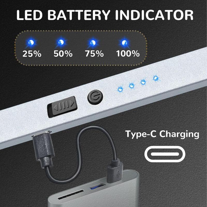 4 Pack USB Rechargeable Electric Candle Lighters Windproof Flameless ...