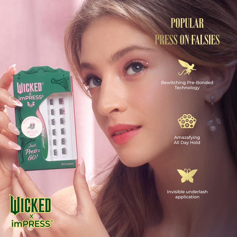 WICKED X imPRESS Falsies Self Adhesive Lash Clusters | Wickedly Beautiful