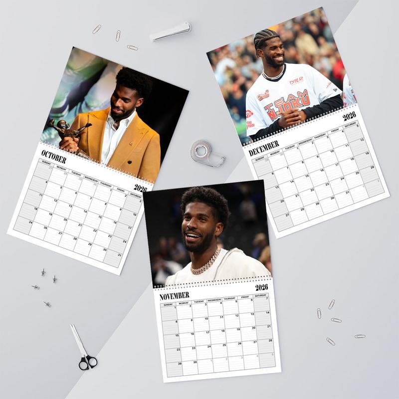Shedeur Sanders 2026 Calendar – College Football Star Monthly Wall ...