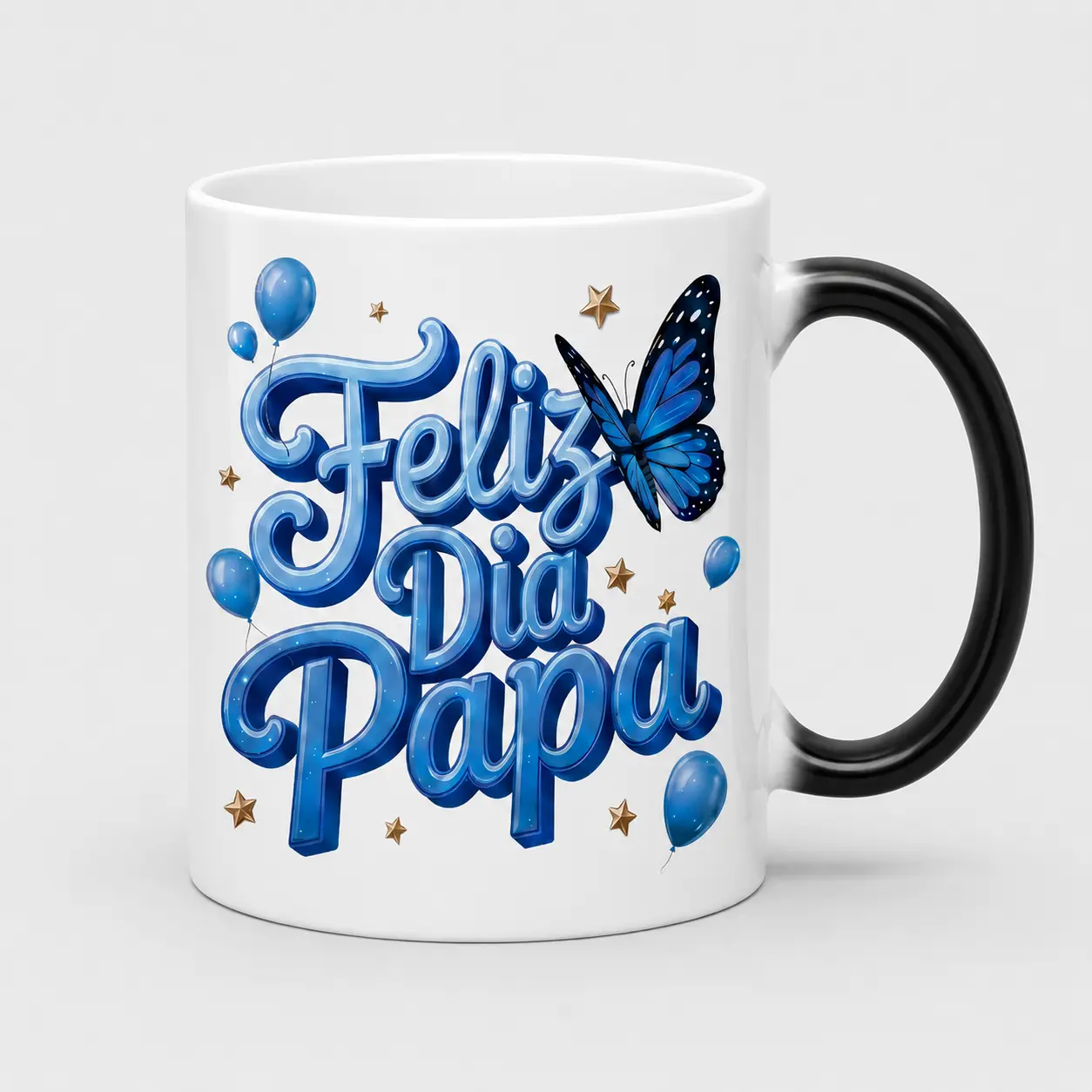 Feliz Dia Papa Magic Color Changing Mug, Father’s Day Gift for Dad Papa ...
