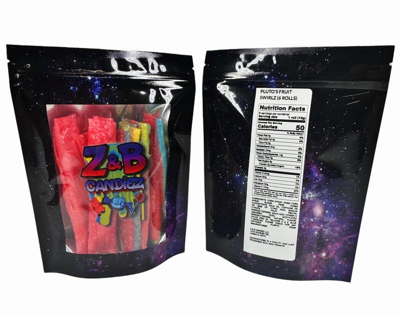 PLUTO'S FRUIT SWIRLZ (fruit roll up's freeze dried) Candy Snack ...