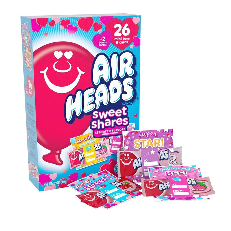 Candy, Valentine's Day Assorted Flavors Exchange Box - Includes 26 Mini ...