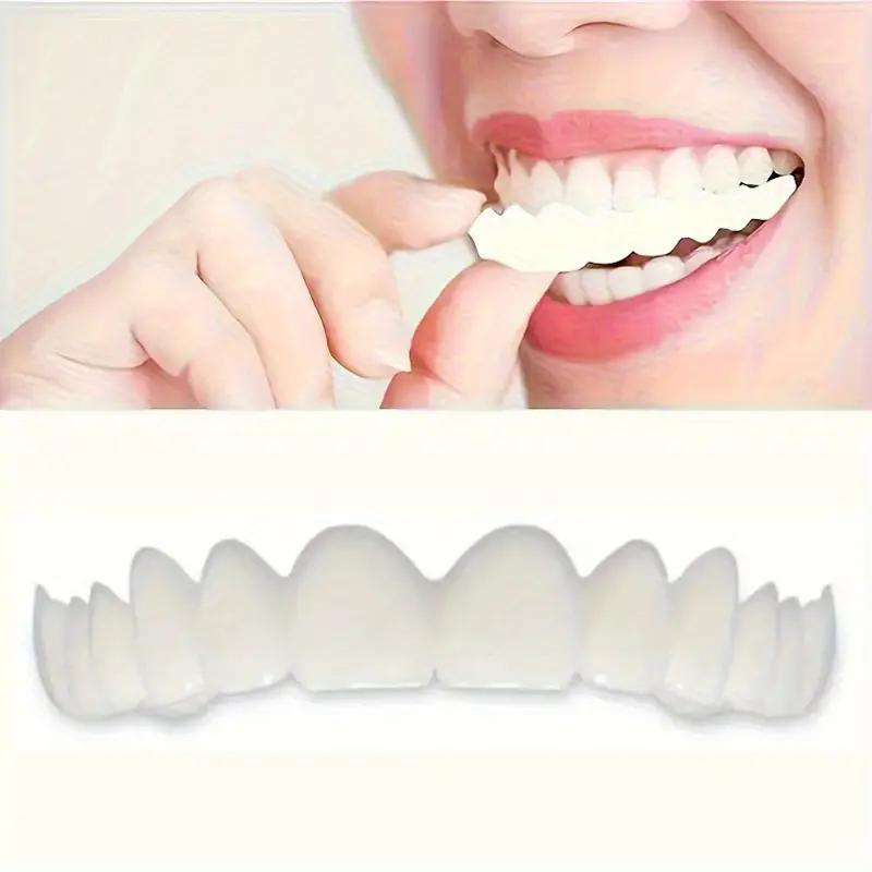 Fashion Halloween Cosplay 4 count Set of Temporary Dentures- Easy to ...