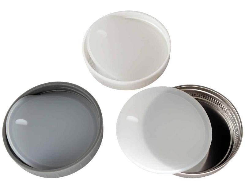 Leak Proof Platinum Silicone Sealing Lid Liners for Mason Jars 10 Pack ...
