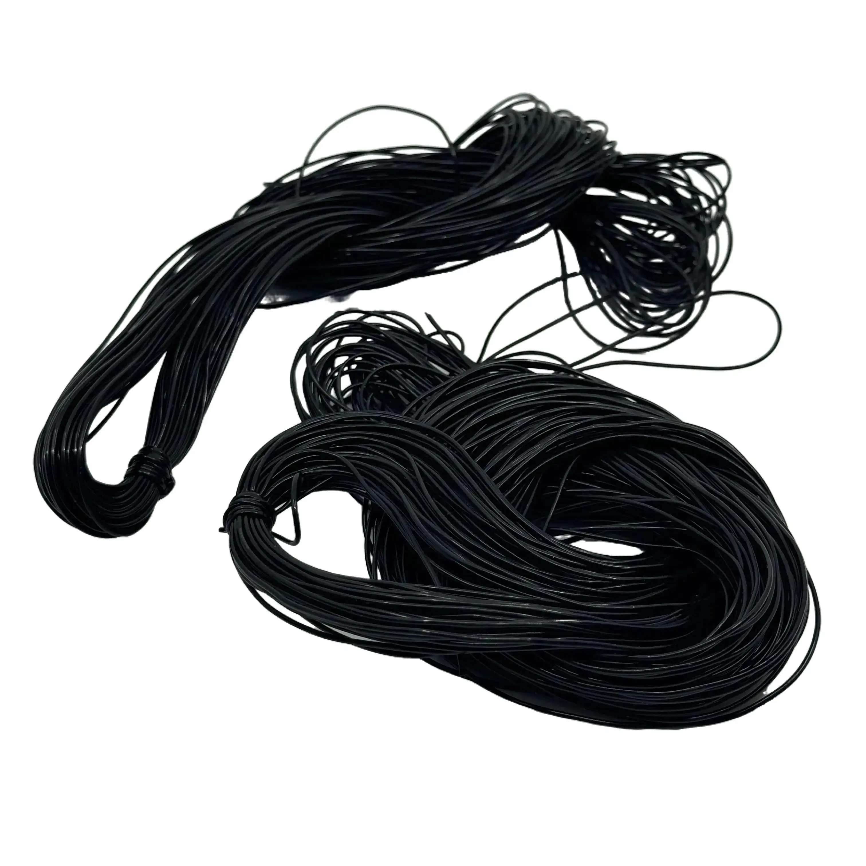 Black African Rubber Hair Thread, Hair Rubber Thread for Natural Hair ...