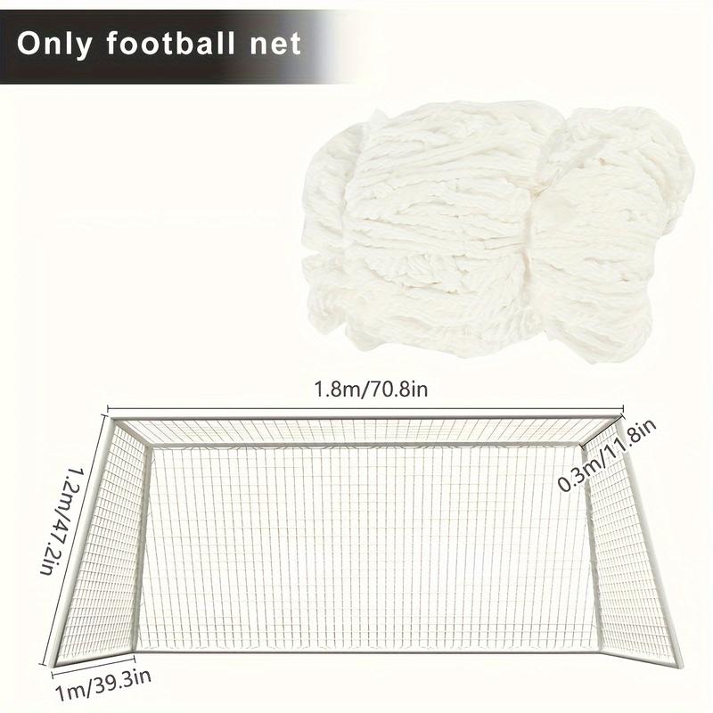 1 High-Strength Polyethylene Soccer Goal Net - Impact Resistant ...