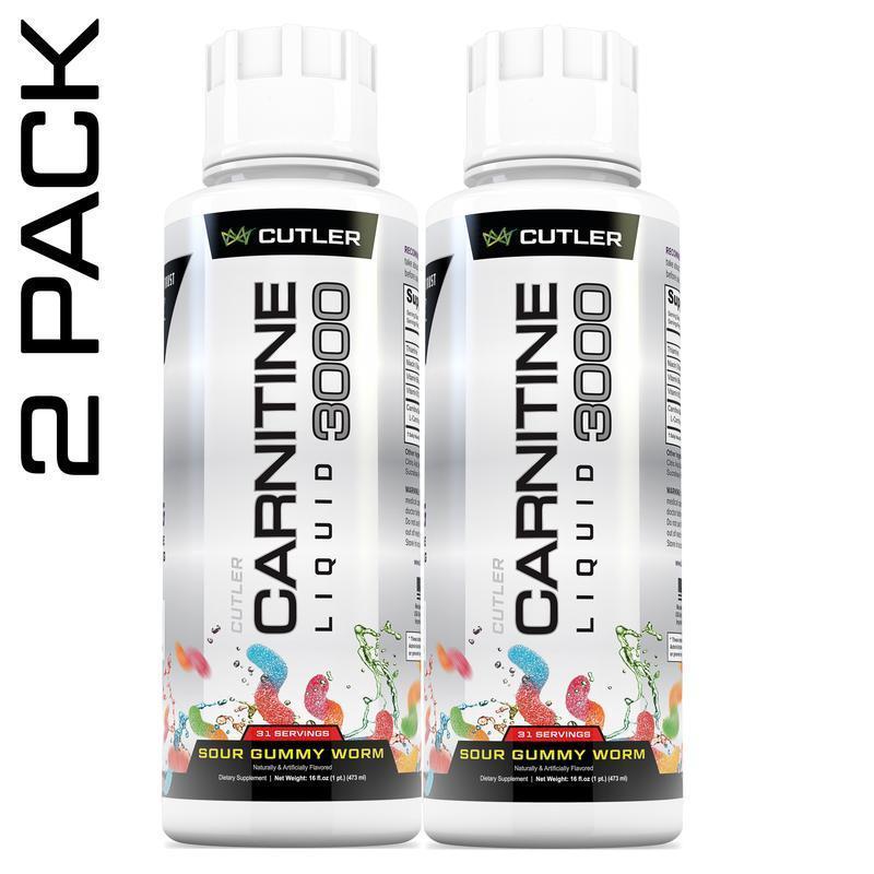 Bushaid-Cutler Nutrition 2 Pack Carnitine 3000 Liquid Supplement for ...