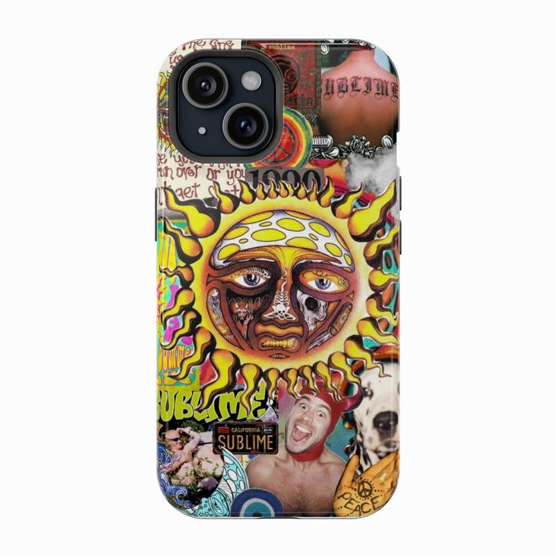 Sublime Tough Phone Case, Punk Rock Beach Style, For iPhone 17 16 15 14 ...