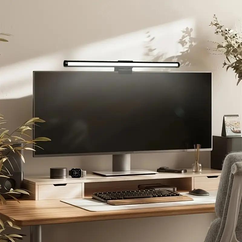 Computer Monitor Light Bar, Auto Dimming Screen Lamp, Eye-Caring LED ...