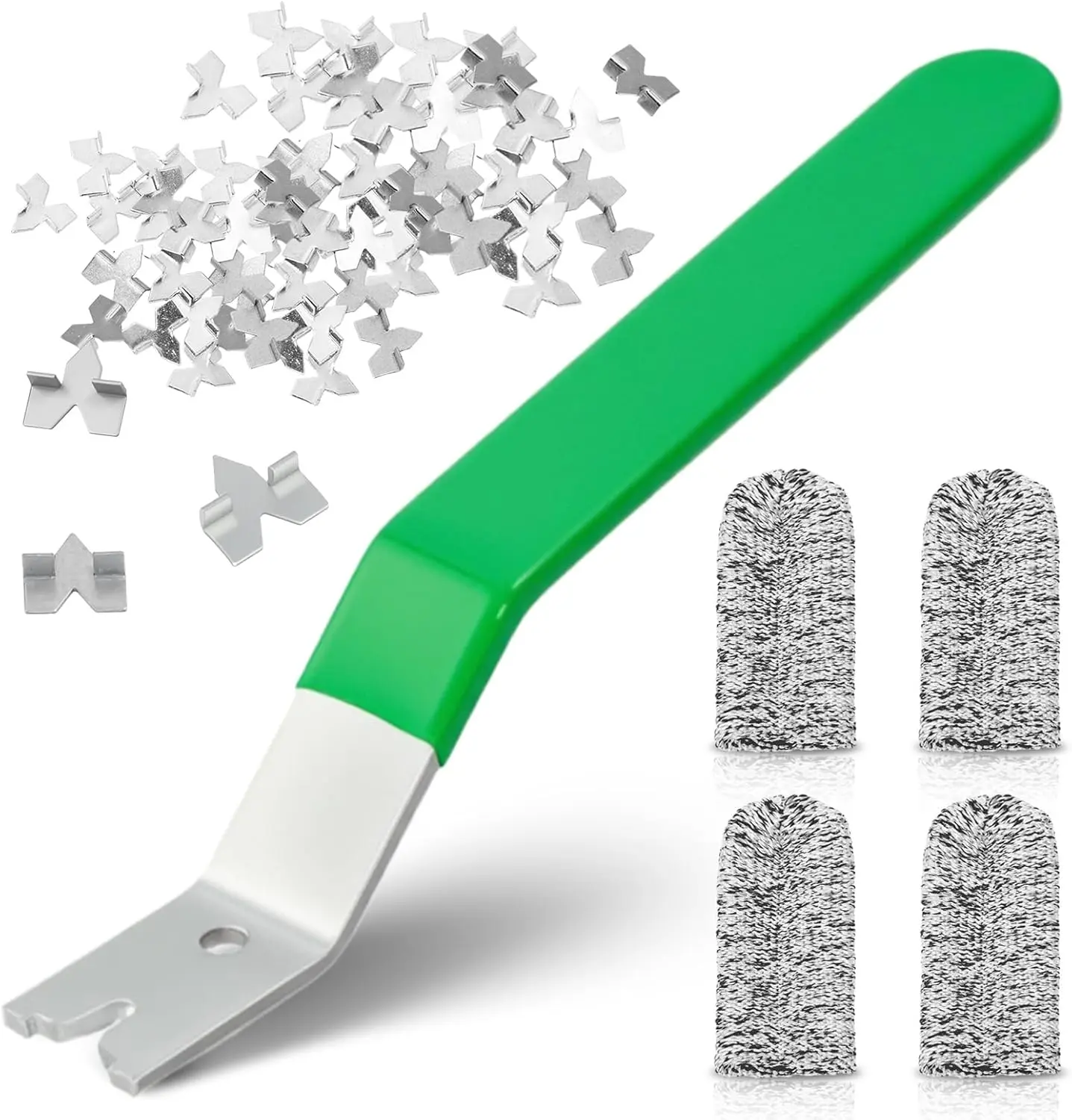 Glazier Push Points Setting Tool with 120 Glazier Points Easy-Grip ...