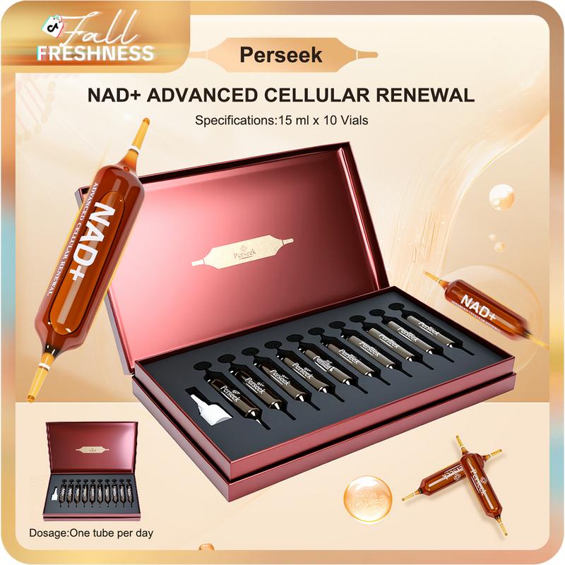 【FallFreshness】 Perseek NAD+ Advanced Cellular Renewal - 1200mg NAD+ Supplement for Skin Aging ...