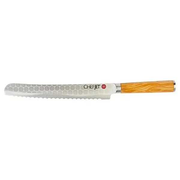Chef Jet Jet Tila 9" Full Tang Serrated Bread Knife in Gift Box ...