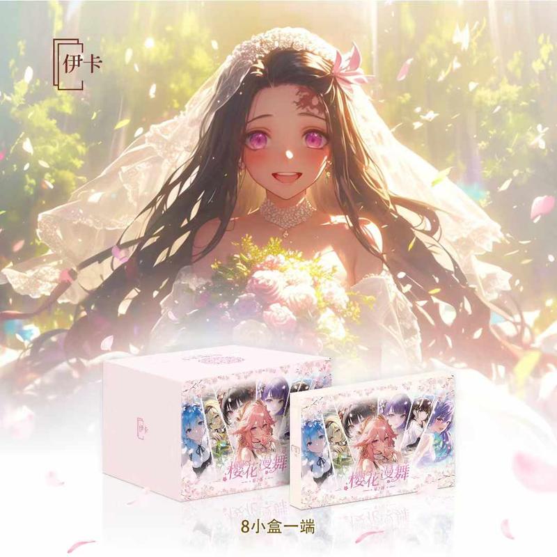 Ika Sakura 2 Goddess Collection Cards A6 Box Waifu Anime - TikTok Shop