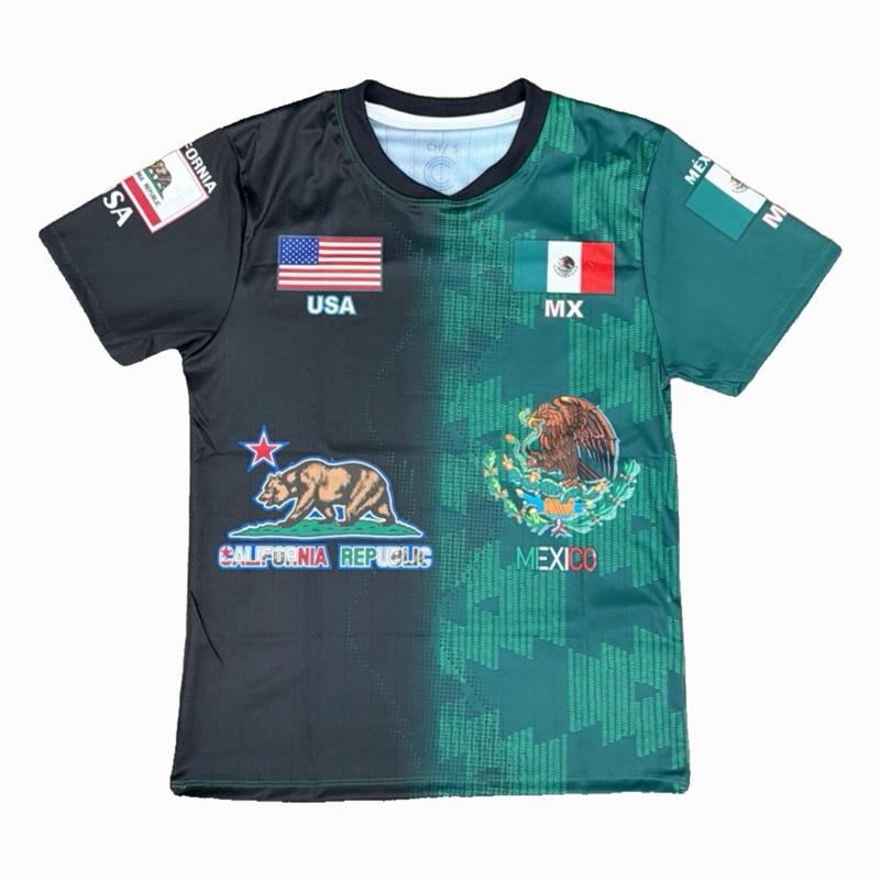 Mexico Soccer Jersey with Team Emblem ES Logo for Sports Enthusiasts ...