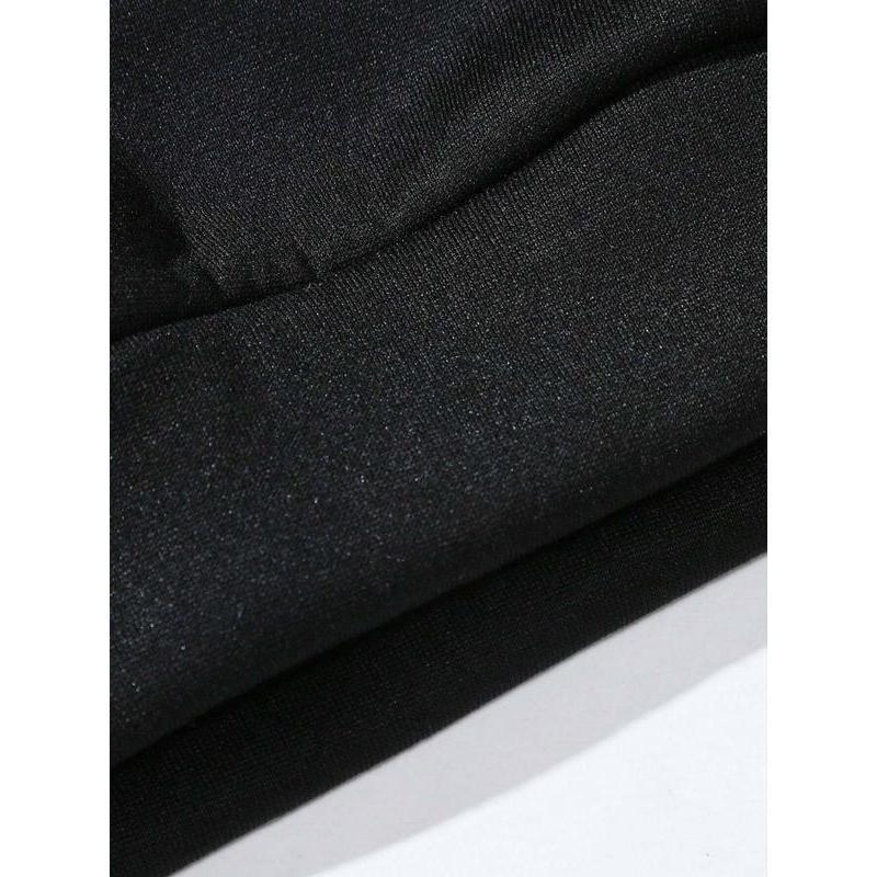 New Men's Homewear Fish & Samurai Sword Pattern Print Hoodie, Spring ...