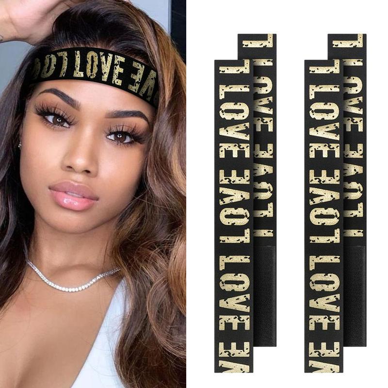 Flash Sale Wig Elastic Bands 2 Pcs Lace Melting Band for Lace Front Wig ...