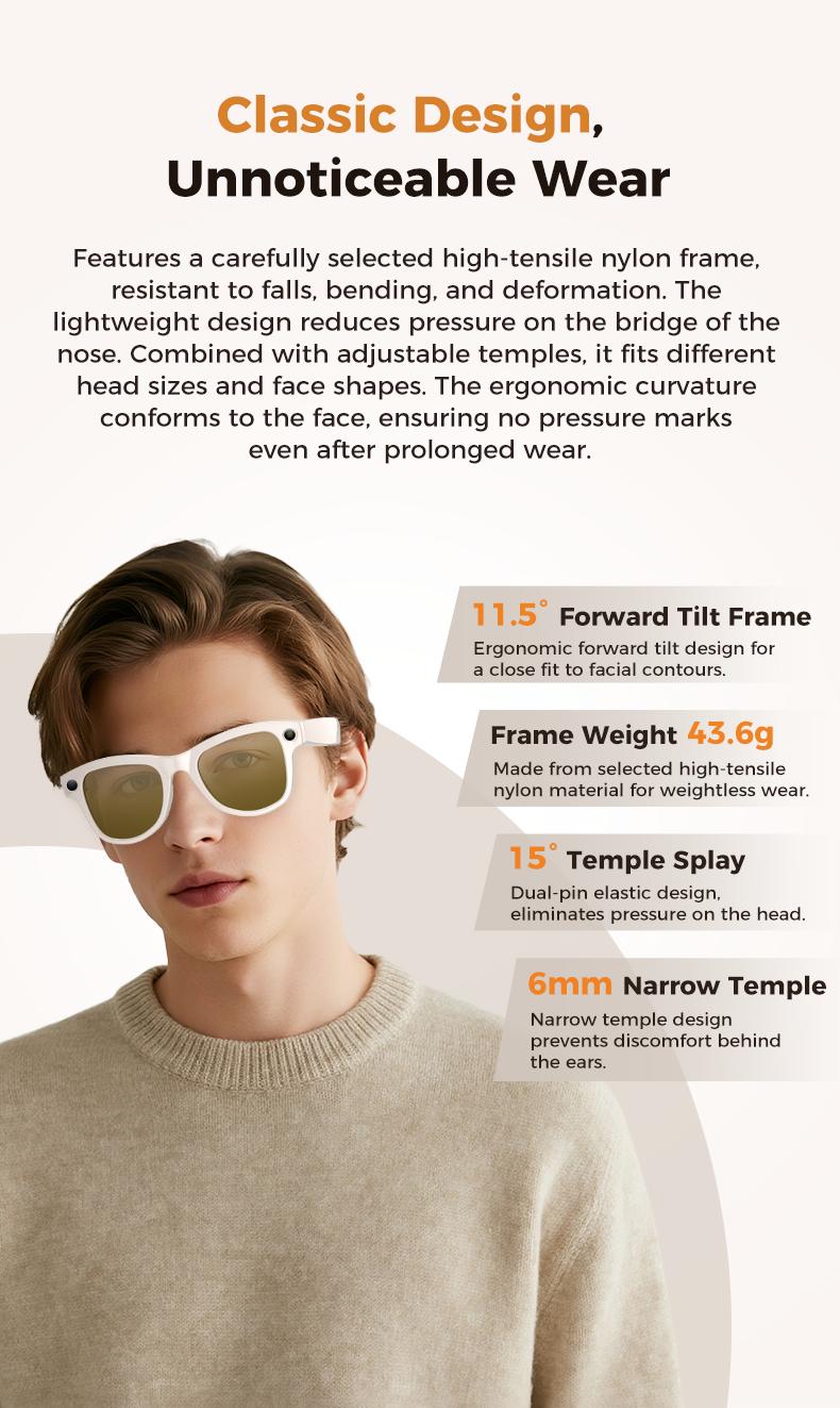 [New Year Deals] Tukio M02 Ultra-Smart AI Translator Camera Glasses ...