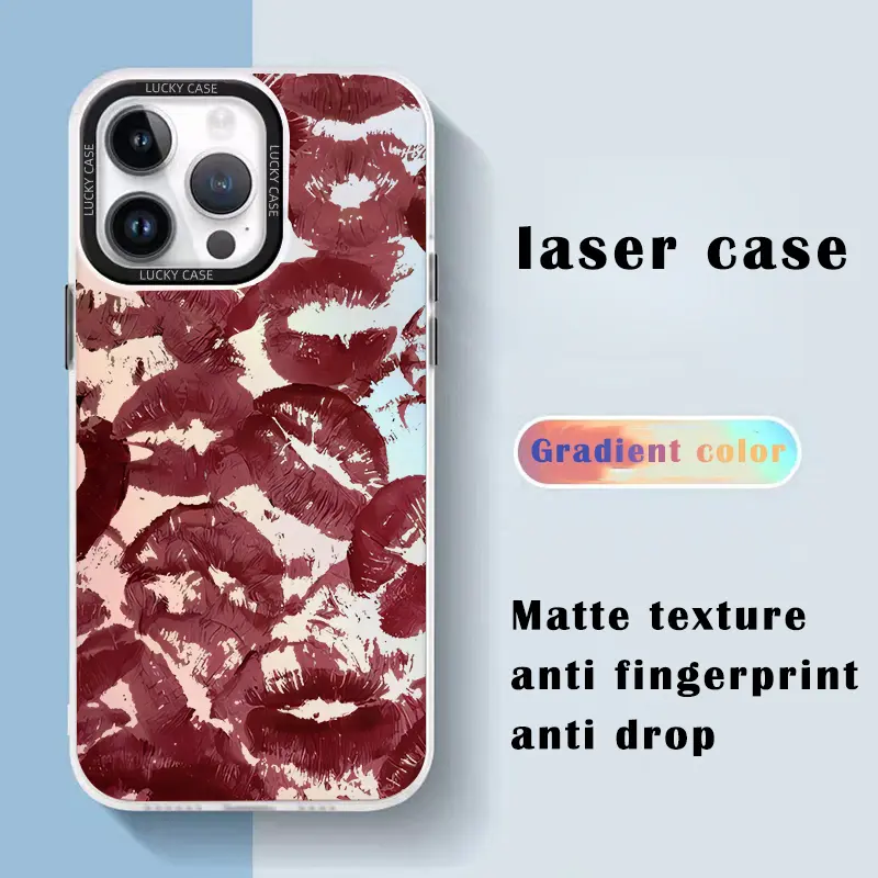 red kiss phone case - TikTok Shop