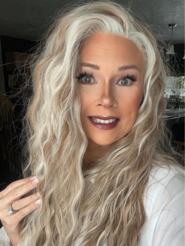 IMstyle Phoebe 13*4 Free part lace front 13*4 Blonde with Brown ...