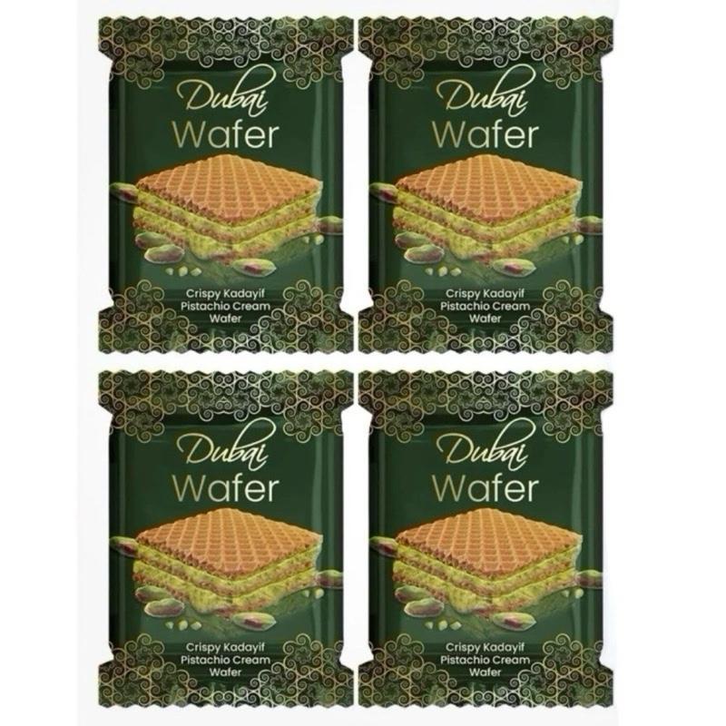 4-Pack Dubai Chocolate Wafer - 36g Each with Crispy Kadayif & Pistachio ...