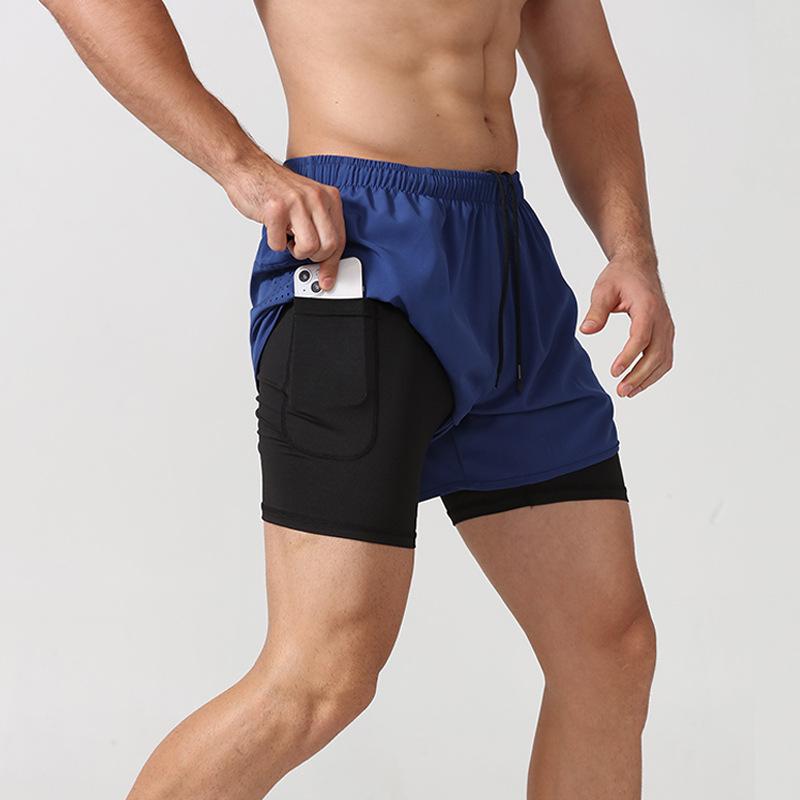 Sports Shorts Men's Running Marathon Track and Field Loose Shorts Quick ...