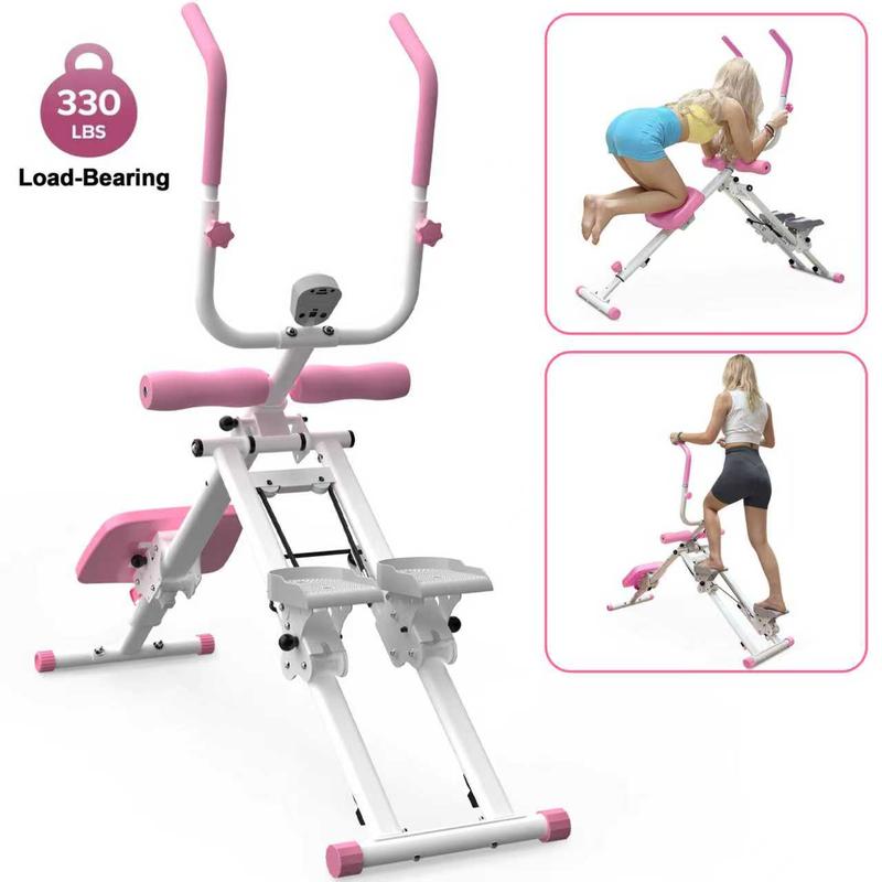 【KINMAC】2 In 1 Stair Stepper & Ab Workout Machine - Multi-Function ...
