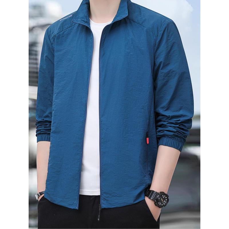 Sijidou OBM Men's Lightweight Breathable Quick-Dry Outdoor Jacket ...