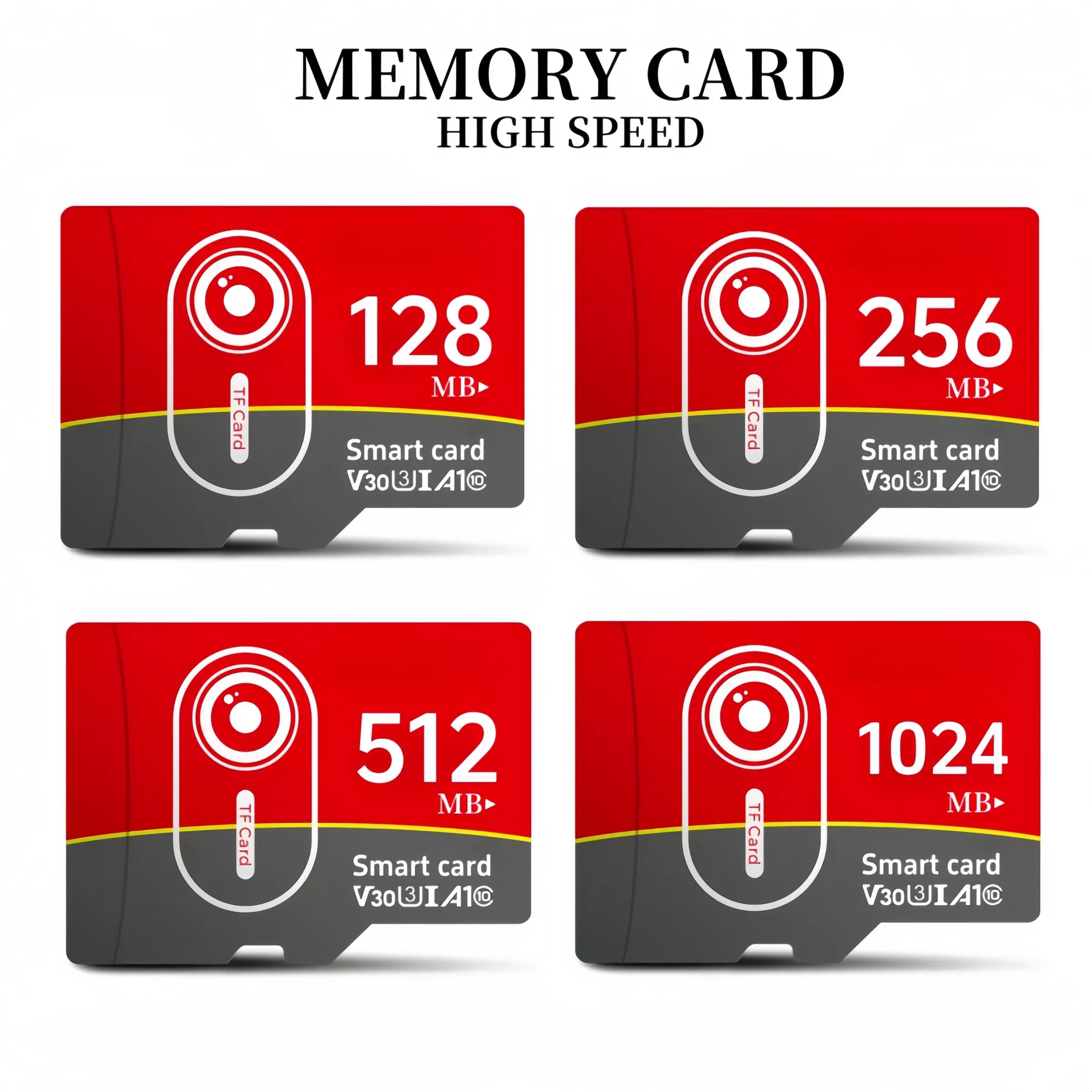 New High-Speed Flash Memory Card, Storage Expansion Card 128mb/256mb ...