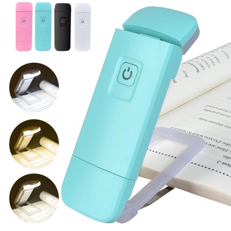 USB Rechargeable Book Light, Portable Clip-on Reading Light, Eye ...