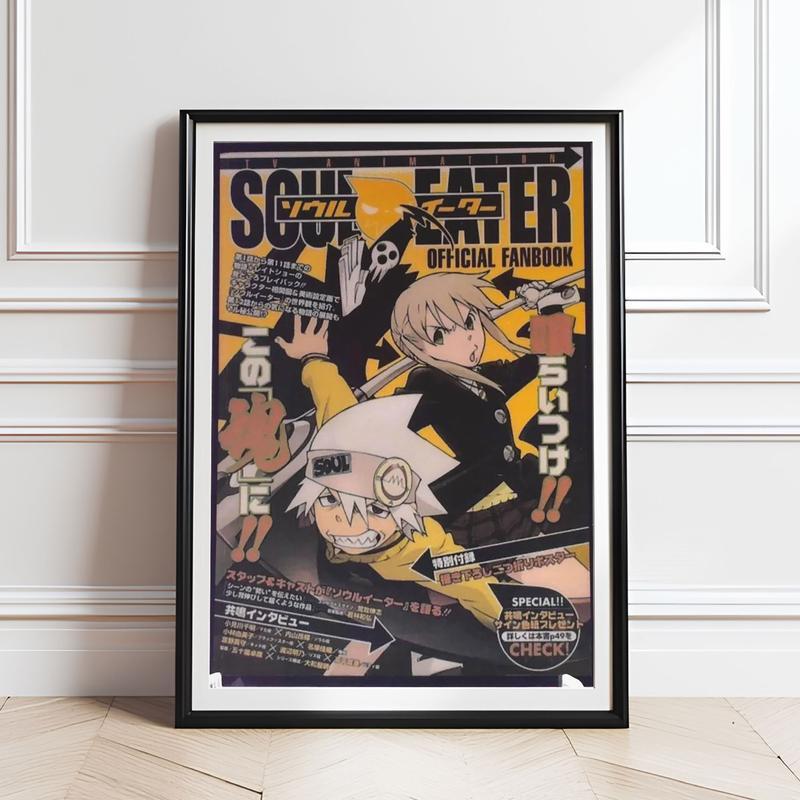 Soul Eater Evans & Maka Albarn Poster Unframed, Anime Gift For Fan ...