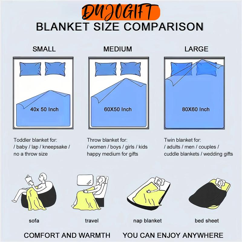 A Letter to My Son & My Daughter Custom Blanket Soft Throw Blanket for ...