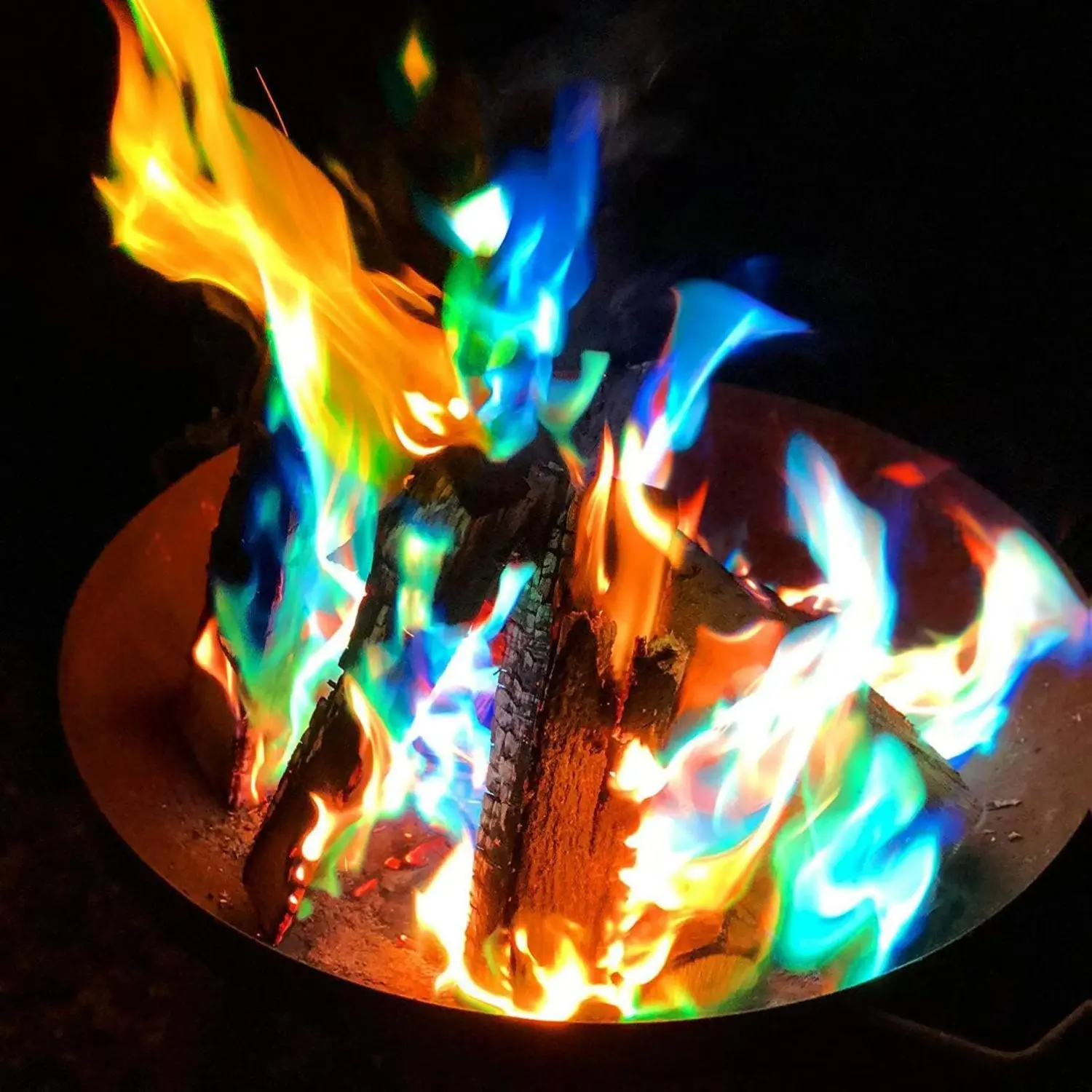 HGD (6 Pack) Magic Campfire Fire Color Changing Packets for Fire Pit ...