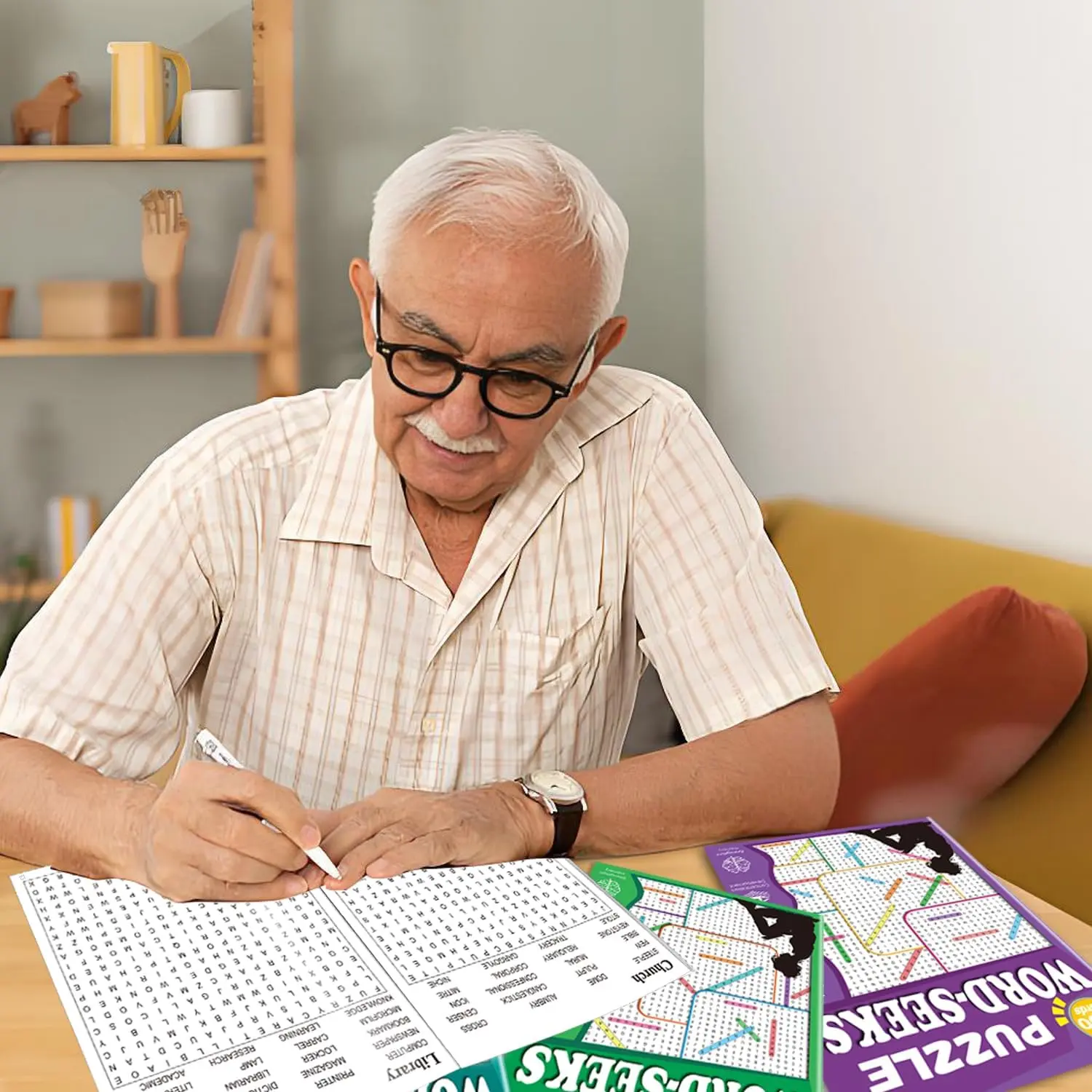 6600+ Word Search Puzzle Books for Adults Seniors Large Print,Set of 6 ...