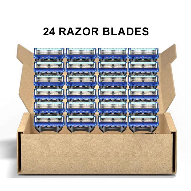 Men's Razor Blades, Manual Razor Blade Set, Replacement Razor Blades ...