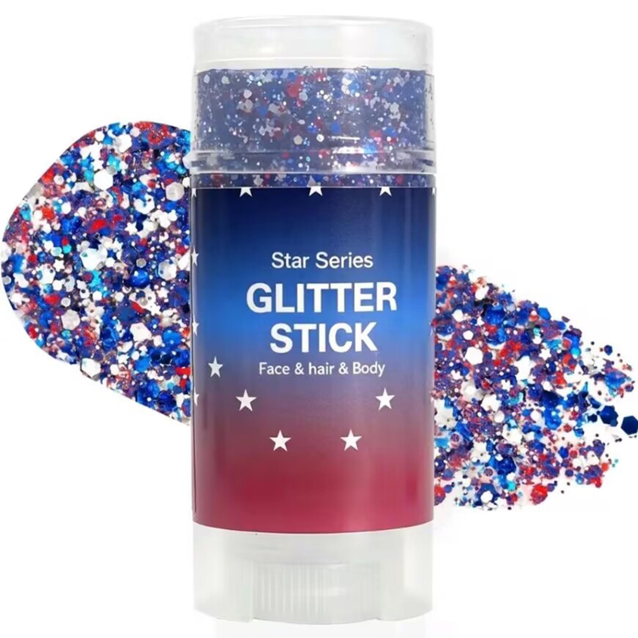 July 4th Glitter Stick | Red, White & Blue Body and Hair GlitterPerfect ...