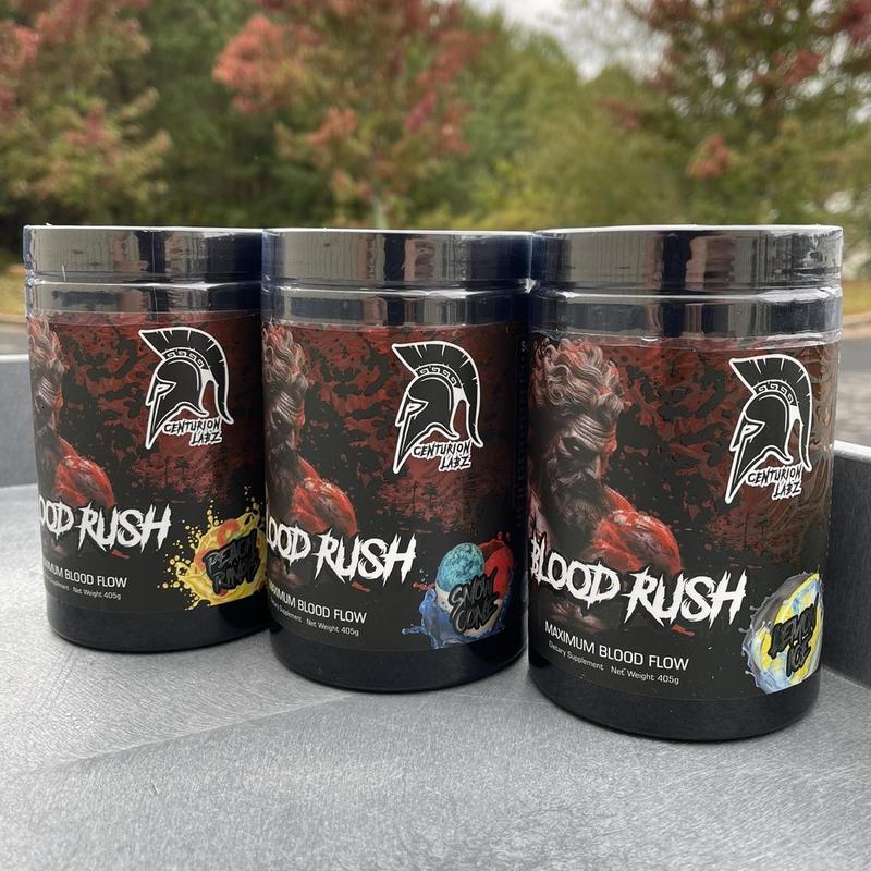 Blood Rush PUMP Supplement – Centurion Labz Non-Stim Pre Workout – 25 ...