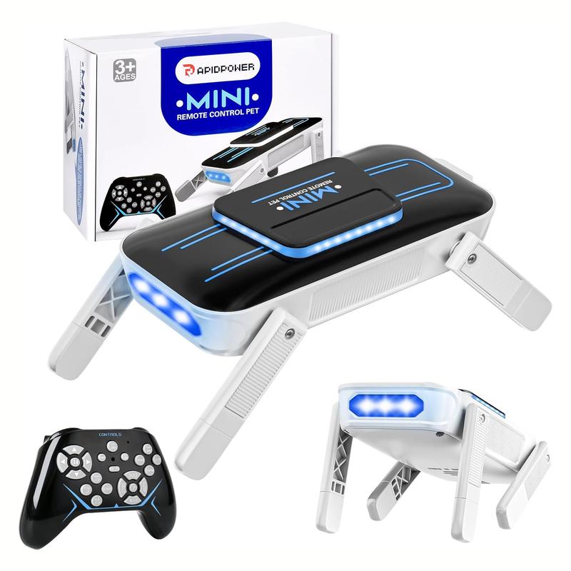 Mini Interactive AI Robot Dog Gift with Remote Control Desktop Pet for ...