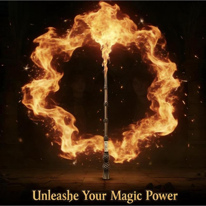 Fireball-Launching Fire-Breathing Magic Wand Designed Exclusively for ...