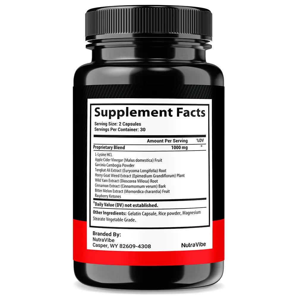 Primordial Vigor X Capsules - Advanced Natural Dietary Supplement ...