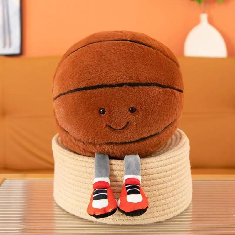 Jellycat Amuseable Basketball – Soft, Smiley Plush Ball, Perfect for ...