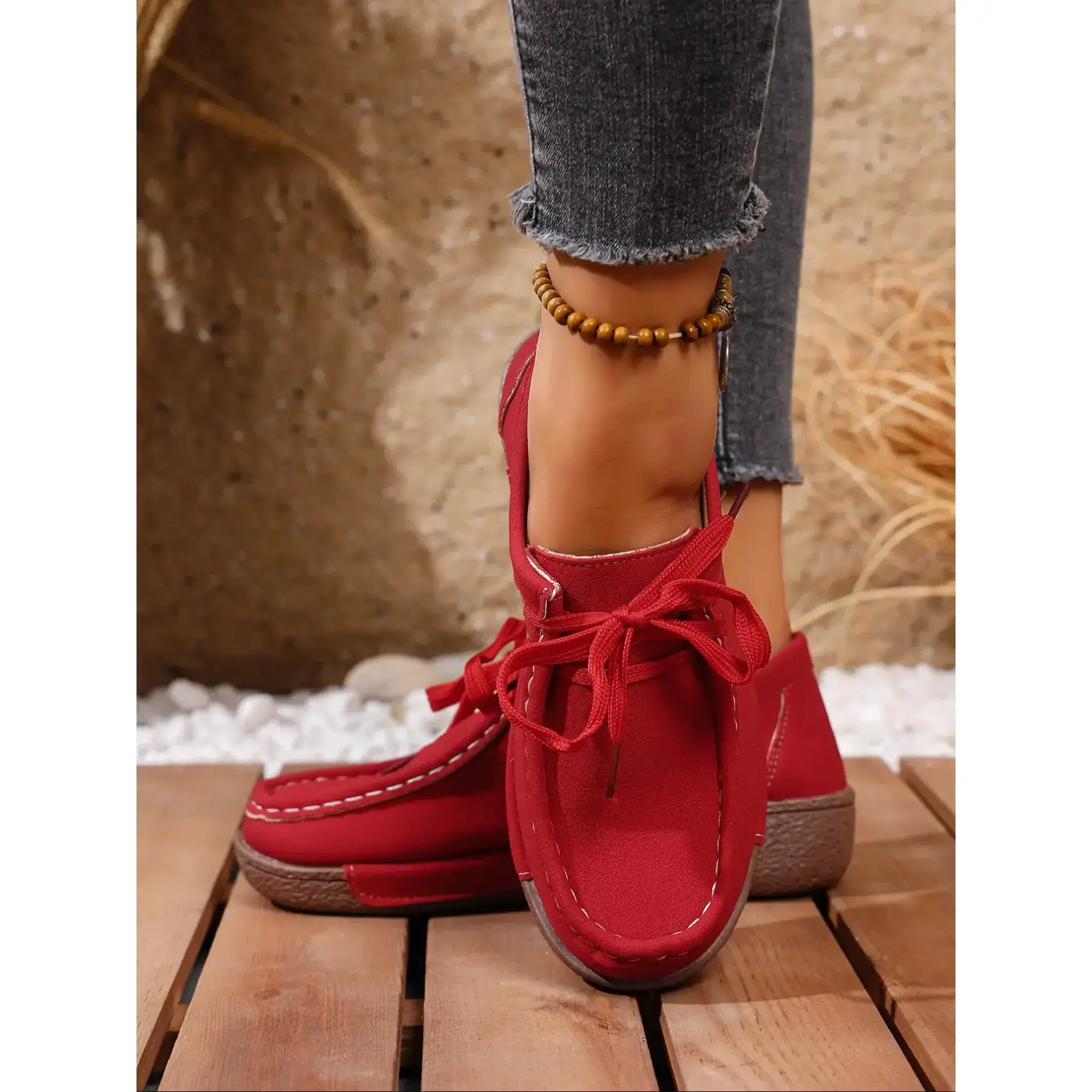 Women's Lightweight Comfortable Outdoor Sports Shoes, Breathable ...