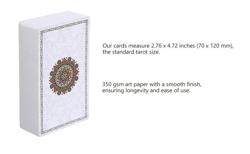 Dionysus Classic Tarot Deck with Guide Book - Perfect for Parties ...