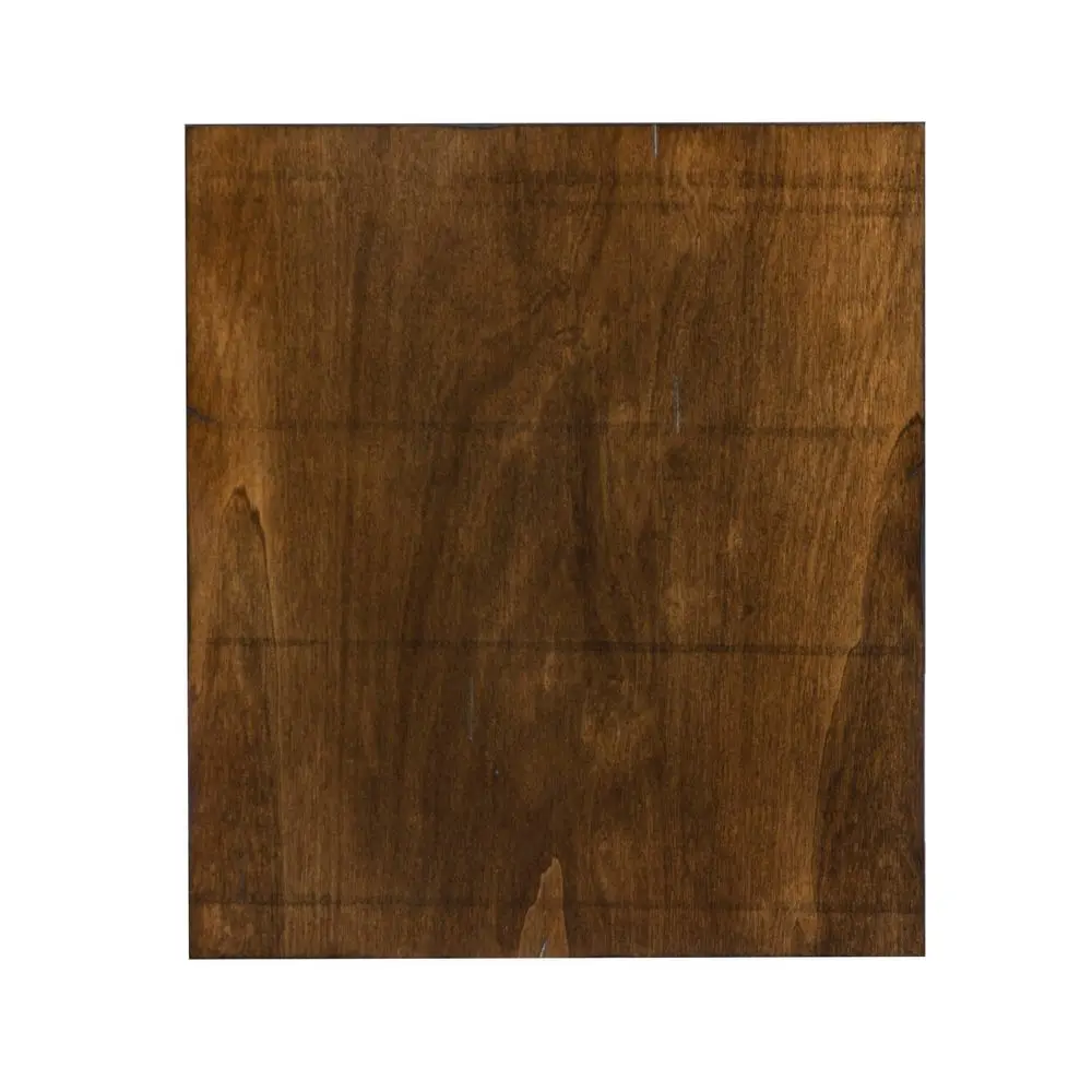 Hamri Traditional C Style Accent Table Walnut Wood and Hand Distressed ...