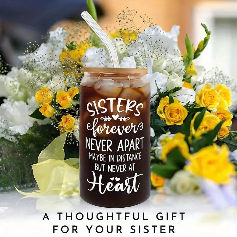 1pc Sisters Gifts From Sister, Brother, Birthday & Valentine's Day Gift ...