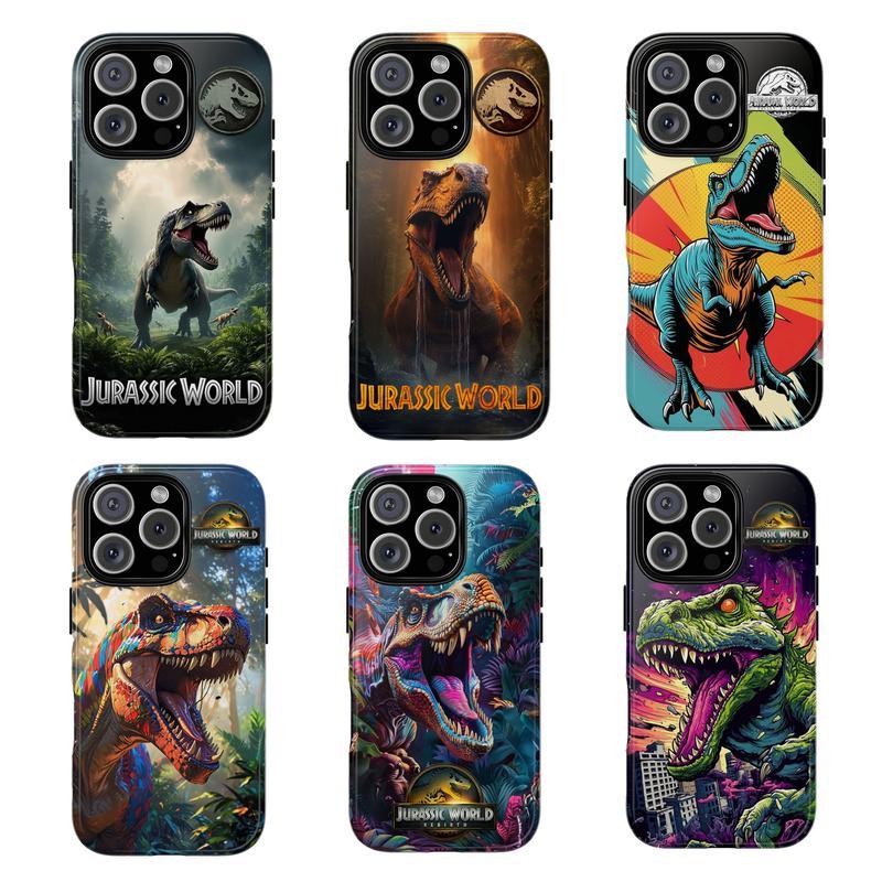 Styles of T-Rex in Jurassic World for Fan Phone Case for iPhone 16 15 ...