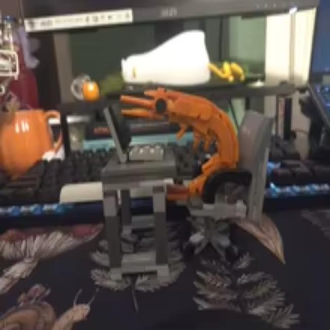 Shrimp at Desk Mini Block Set - Funny Desk Decor Office Gift Cute ...