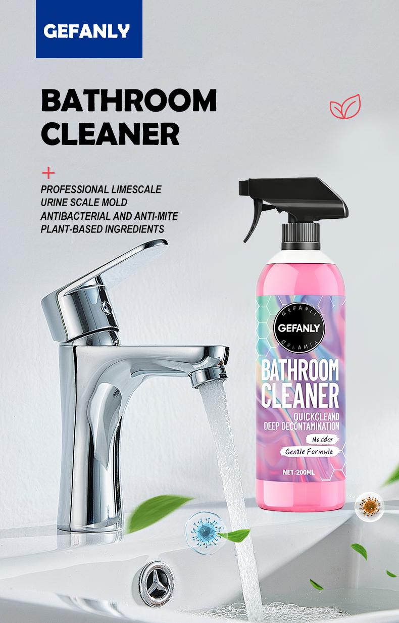 【Buy 1 Get 1 Free!】Gefanly Bathroom Cleaner powerfully removes ...
