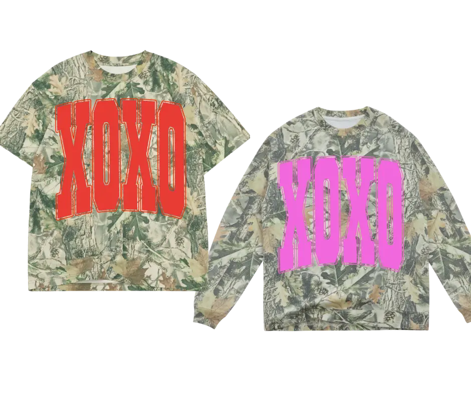 CAMO XOXO Valentine Winter Tees - TikTok Shop