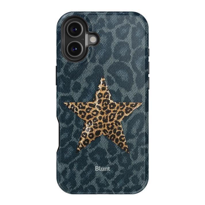Blunt Phone Case | Denim Cheetah | Minimalist Aesthetic Phone Cover for ...